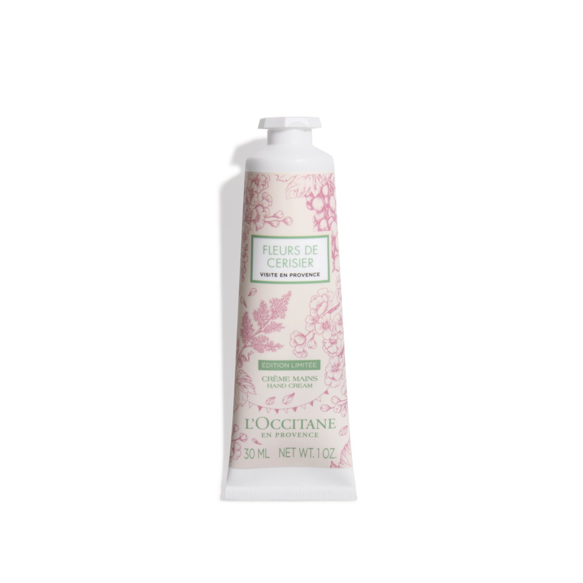 Fleurs de Cerisier Visite en Provence Hand Cream | L'Occitane